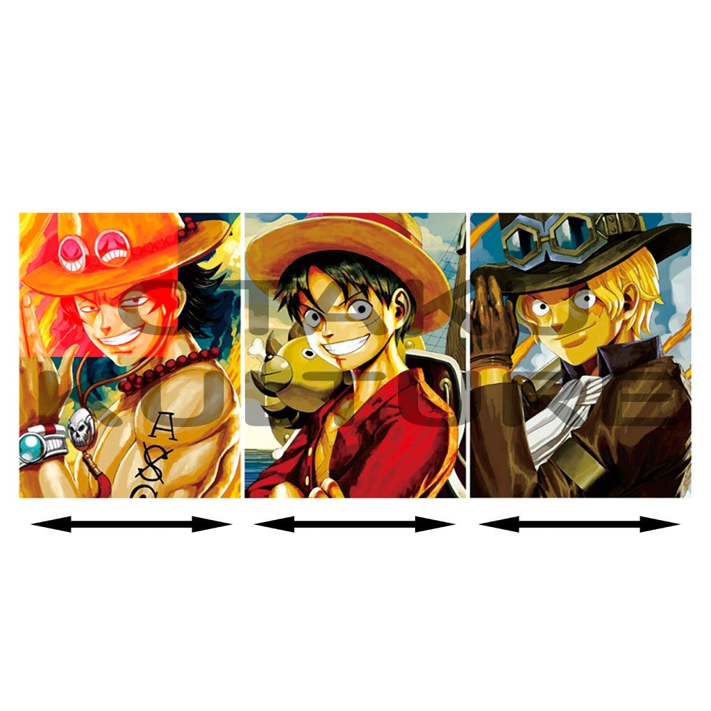 ACE/LUFFY/SABO 3D MOTION POSTER – Otaku Kulture | All Things Anime