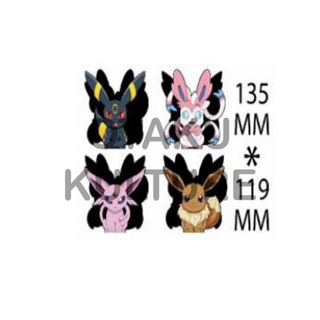 EVEE/UMBREON/ESPEON/SILVEON 3D MOTION STICKER – Otaku Kulture | All ...