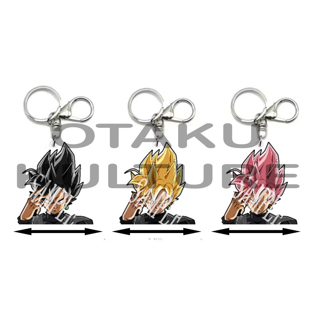 GOKU BLACK 3D MOTION KEYCHAIN – Otaku Kulture | All Things Anime