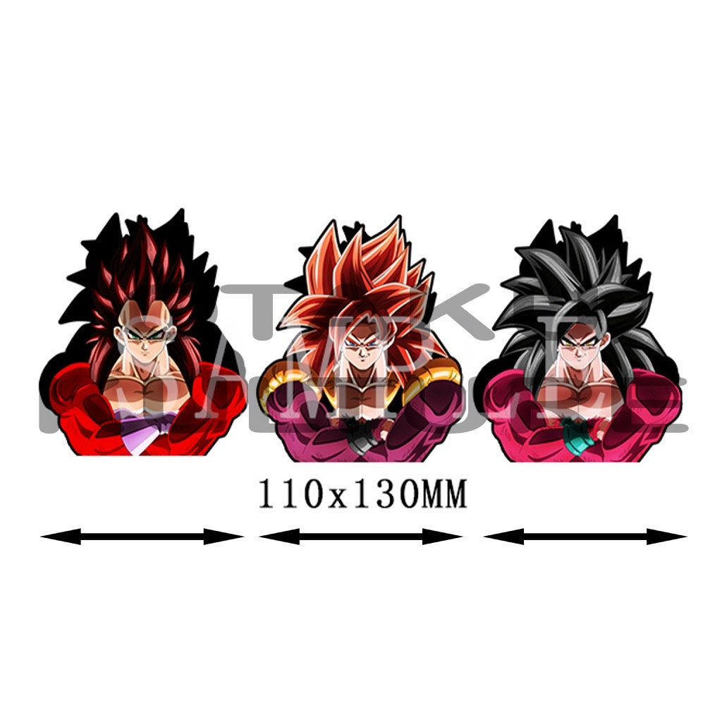 GOKU SUPER SAIYAN 4 3D MOTION STICKER – Otaku Kulture | All Things Anime