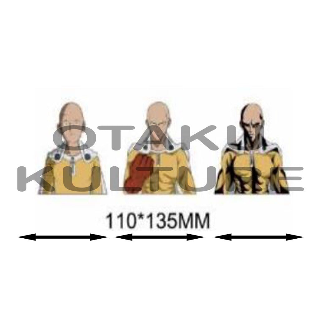 SAITAMA RIPPED 3D MOTION STICKER – Otaku Kulture | All Things Anime