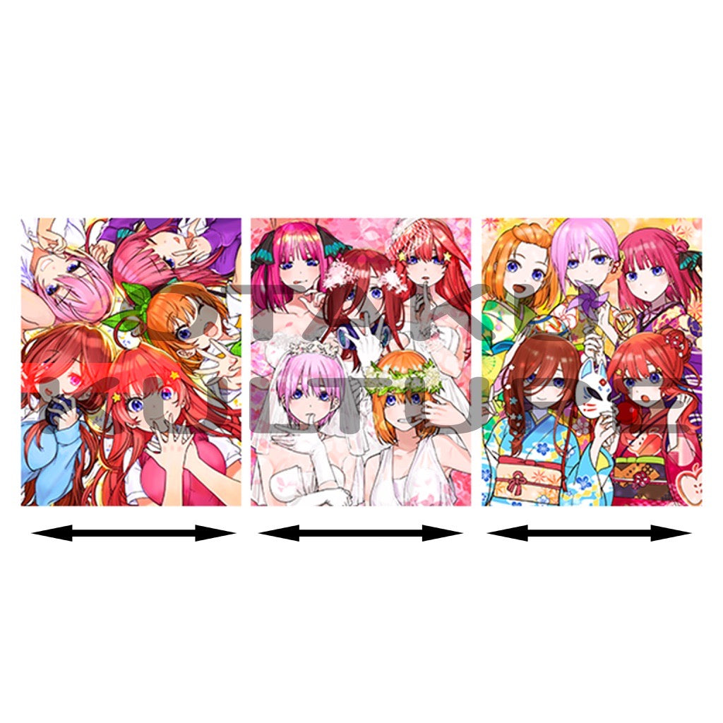 QUINTESSENTIAL QUINTUPLETS 3D MOTION POSTER – Otaku Kulture | All ...