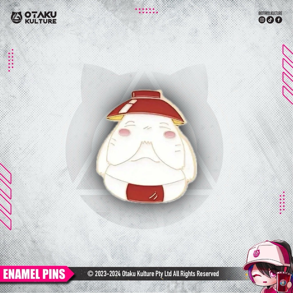 RADISH SPIRIT ENAMEL PIN – Otaku Kulture | All Things Anime
