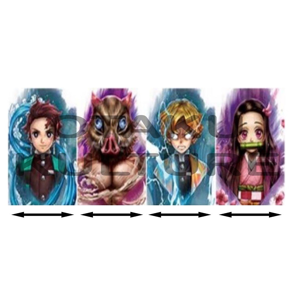 TANJIRO/INOSUKE/ZENITSU/NEZUKO 3D MOTION POSTER – Otaku Kulture | All ...