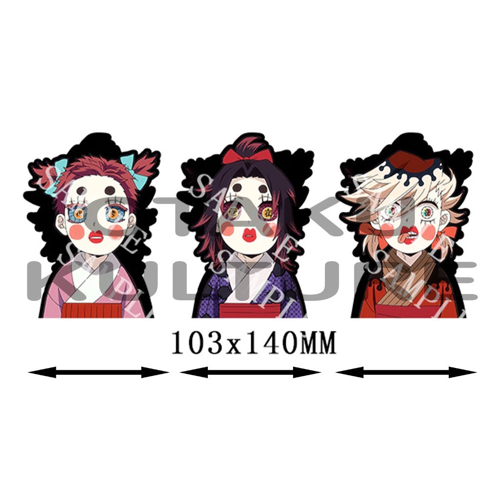 UPPER RANK DEMONS GEISHA 3D MOTION STICKER – Otaku Kulture | All Things ...