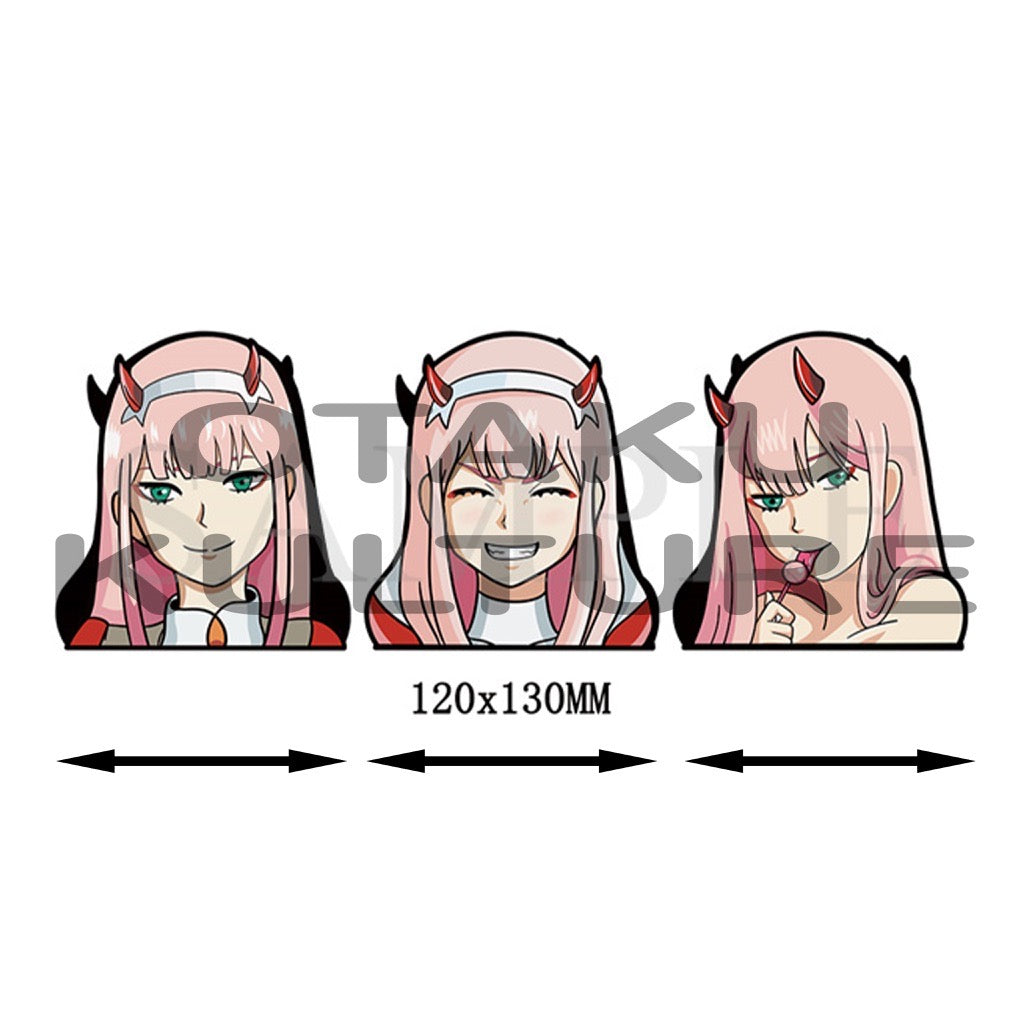 ZERO TWO LOLIPOP 3D MOTION STICKER – Otaku Kulture | All Things Anime